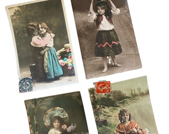 Hand Tinted Postcard - Etsy