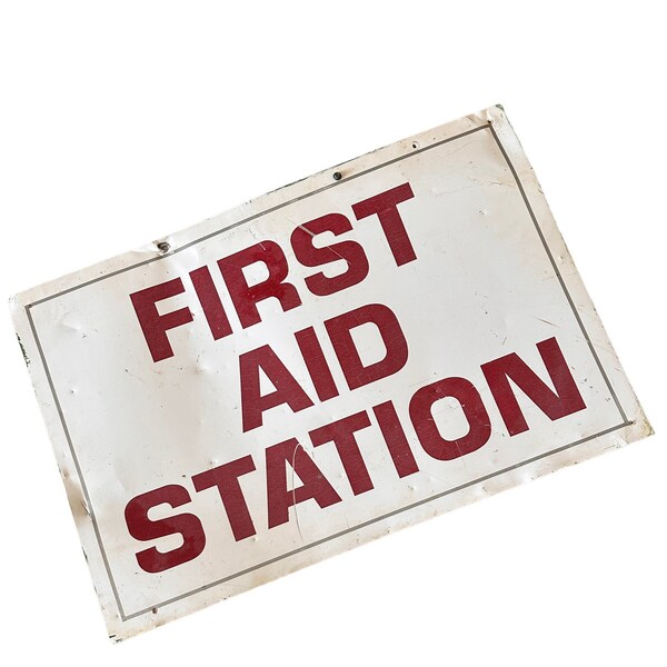 First Aid Sign - Etsy