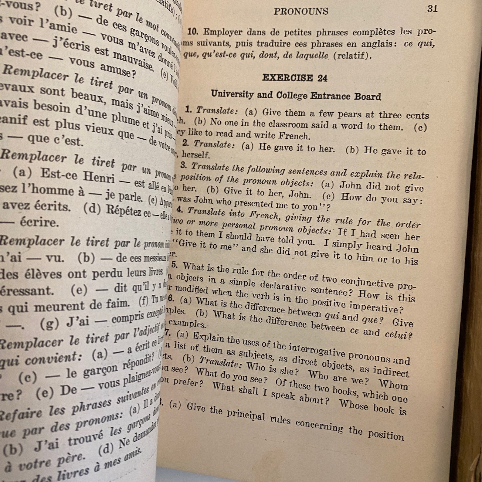 Two French Textbooks Vintage 1920s 1930s Shabby - Etsy