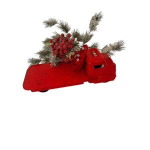 Structo Toy Truck RED Vintage Missile Launcher 12 Long Missing Parts as ...