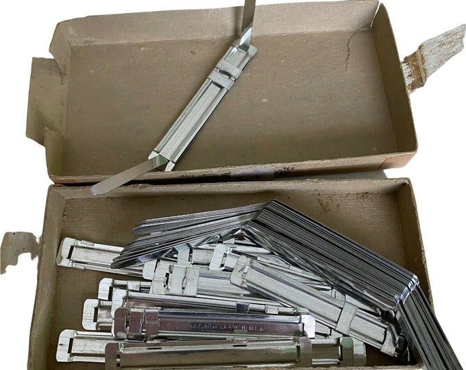 Vintage Prestong Paper Fasteners Office Supplies - Etsy