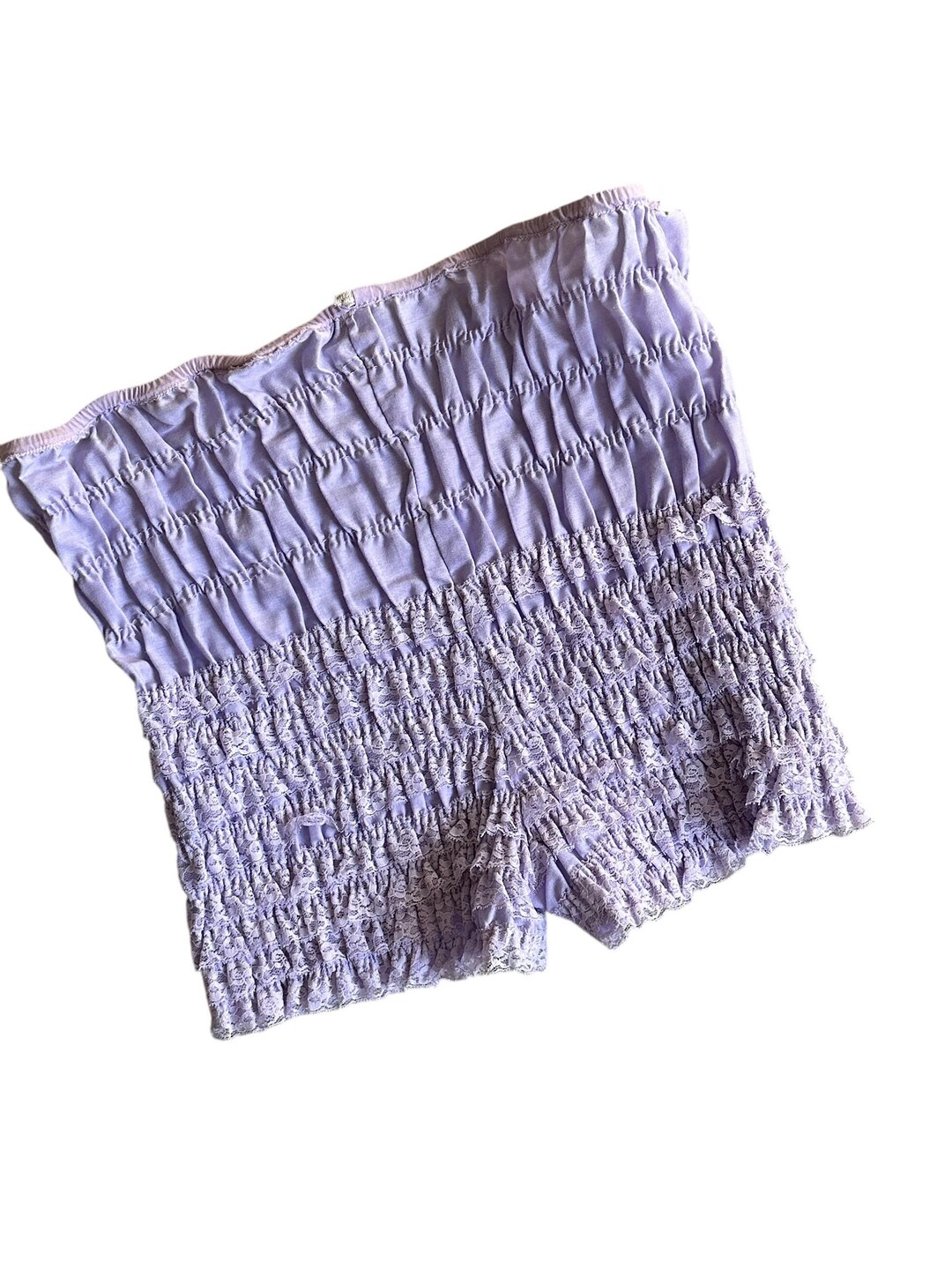 Bloomers Vintage S Square Dance Lavender Lacy Ruffles Pettipant ...