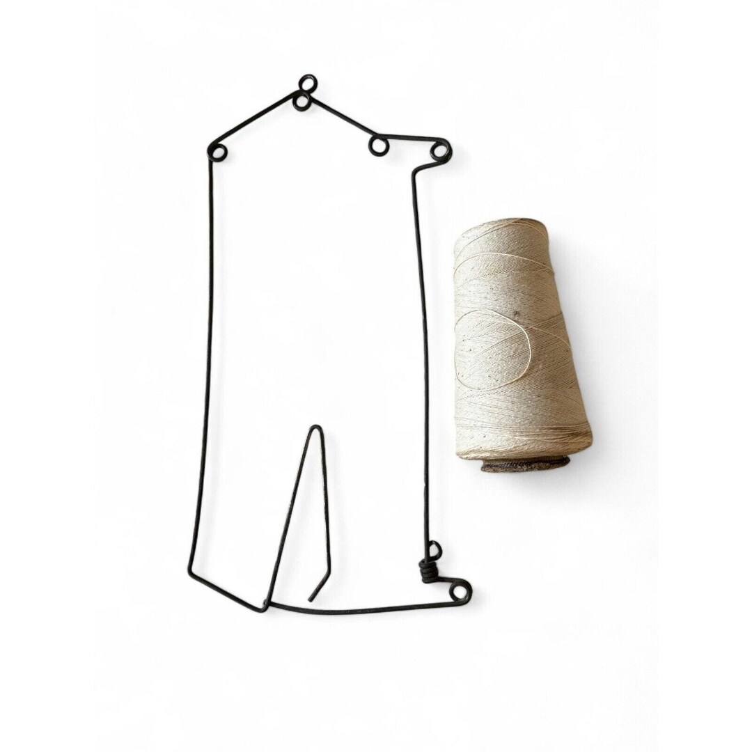 General Store String Holder W String Primitve Hanging Wire Dispenser - Etsy