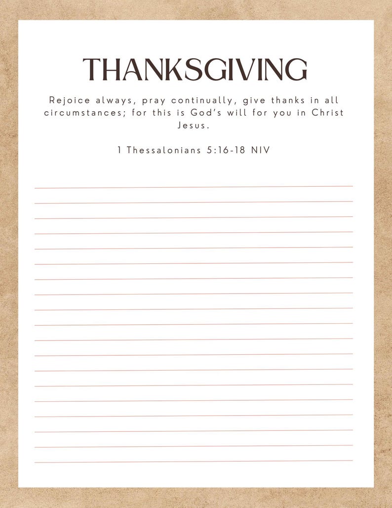 Prayer Request Journal | 29-page Printable Journal 2025 - Etsy