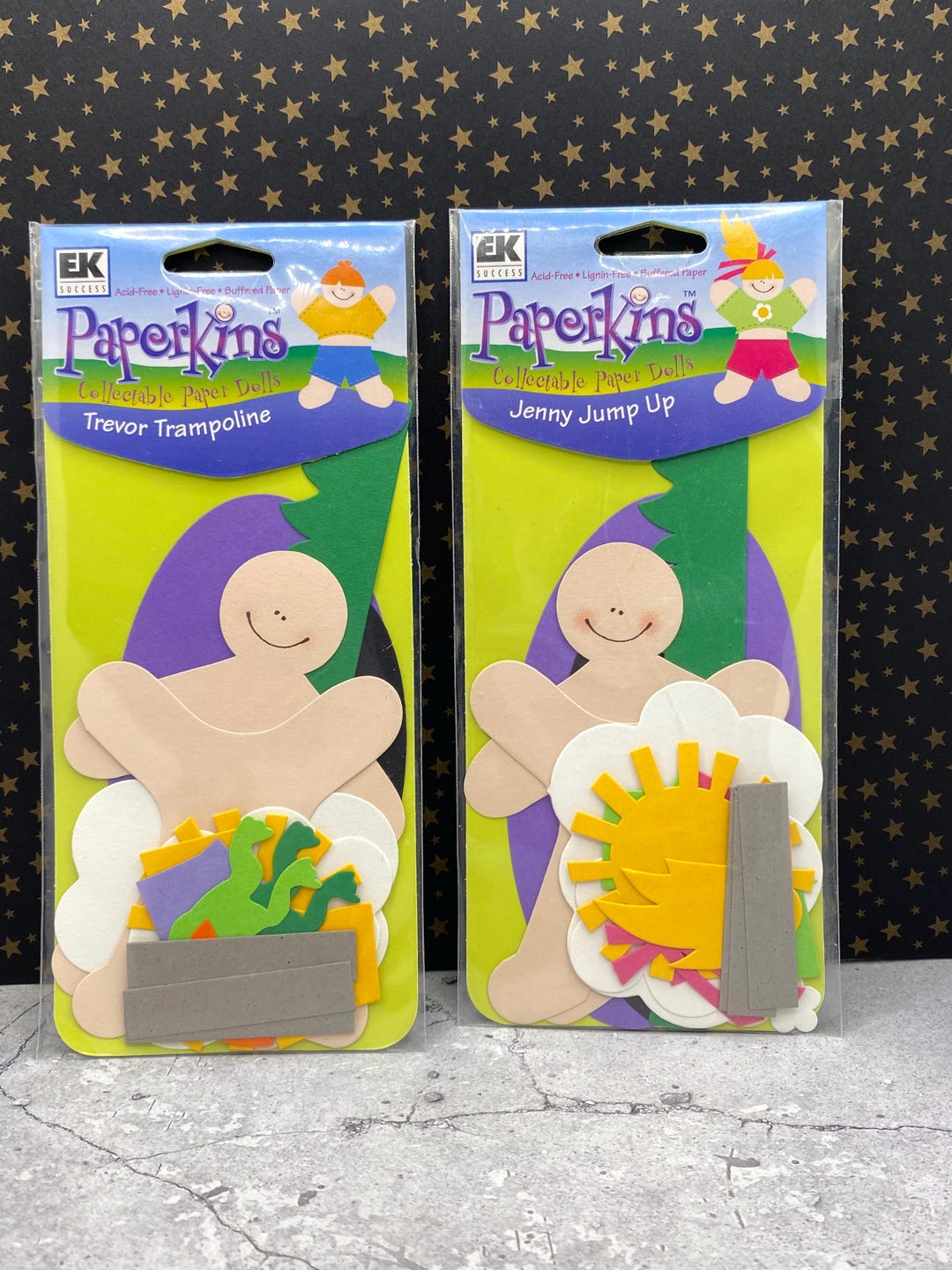 EK Success Paperkins Collectible Paper Dolls – Trevor Trampoline ...