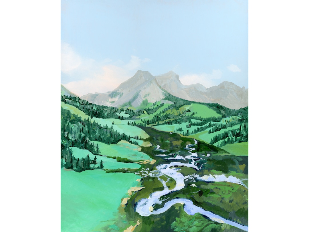Crested Butte Landscape Archival Print - Crested Butte Wall Art ...