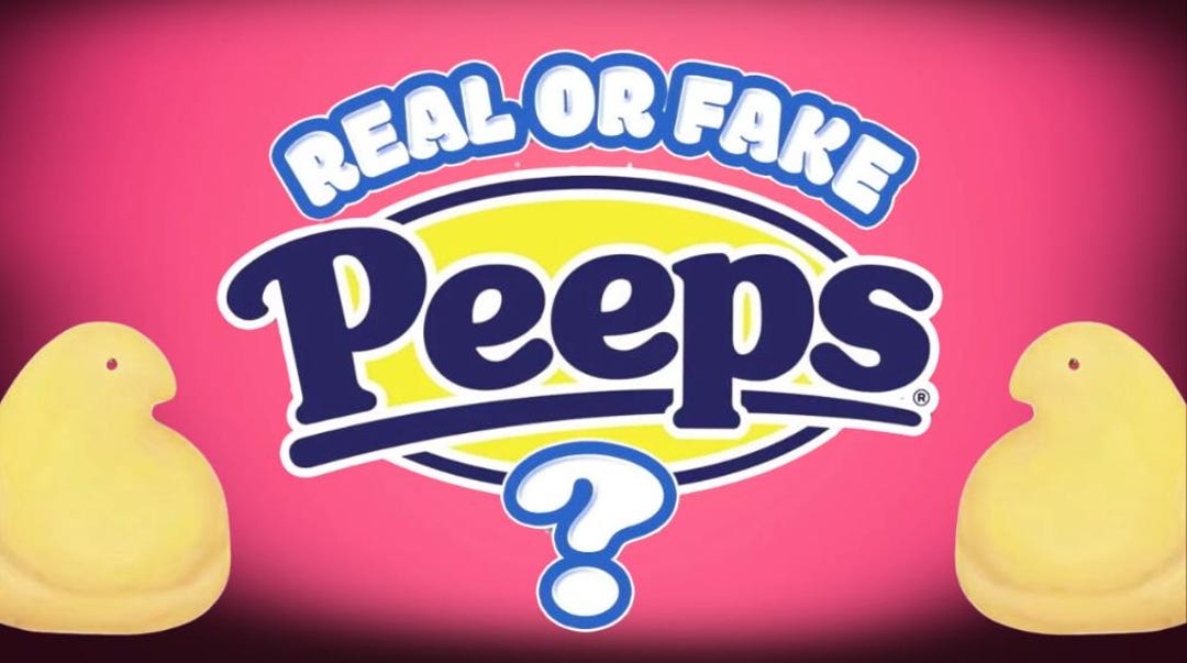 Real or Fake Peeps Flavors Screen Game. Instant Download. Easter Game ...