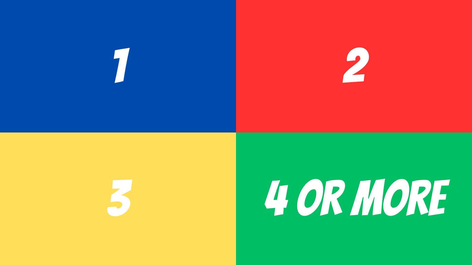 Four Corners on Screen Game - About Me - Etsy