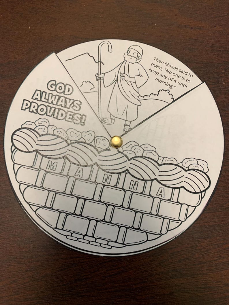 Manna From Heaven Spinner Craft - Etsy