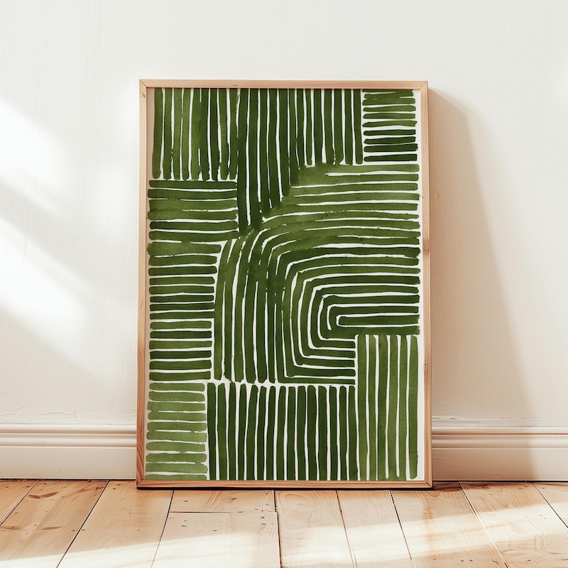 Green Artwork - Etsy