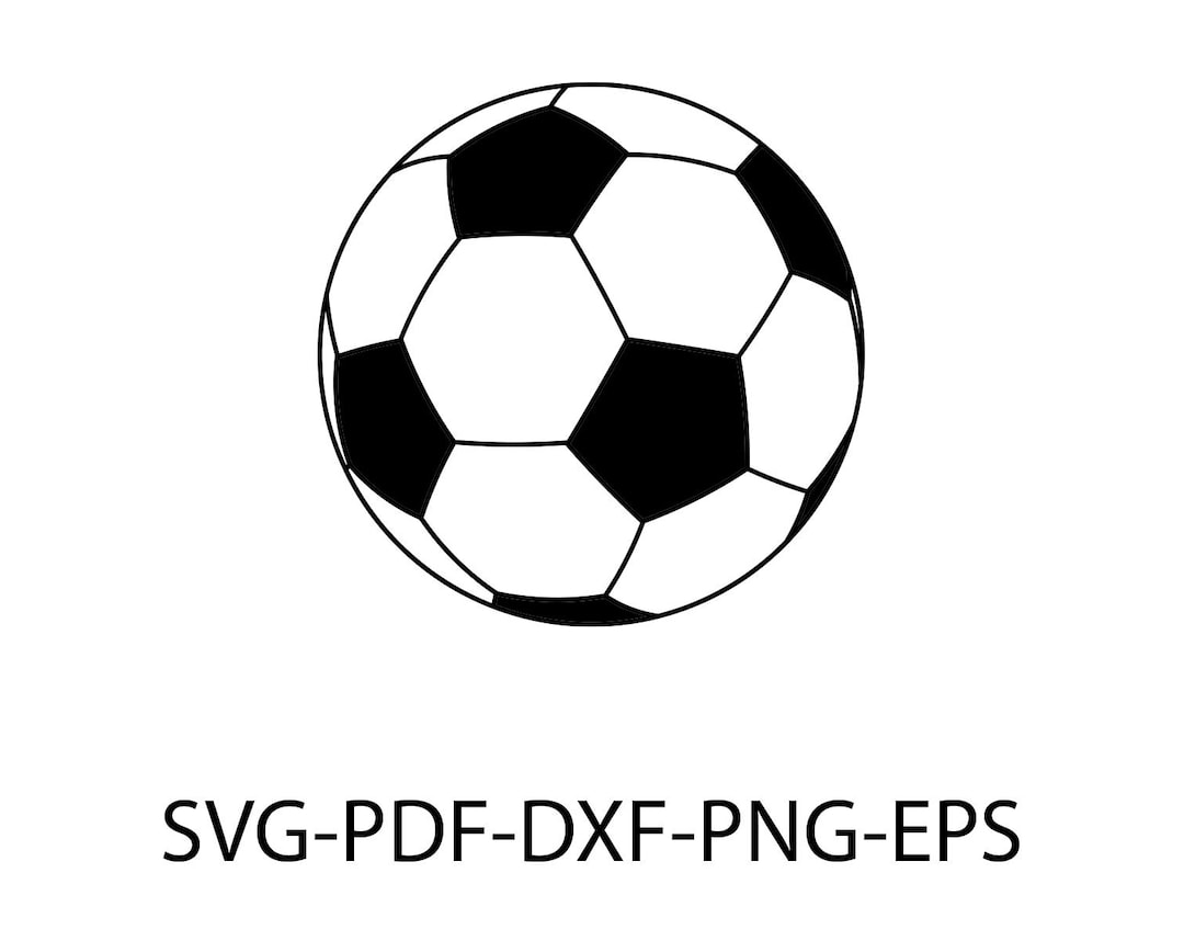 Soccer Ball SVG Files, Football Cut Files, Soccer Ball Vector Files ...