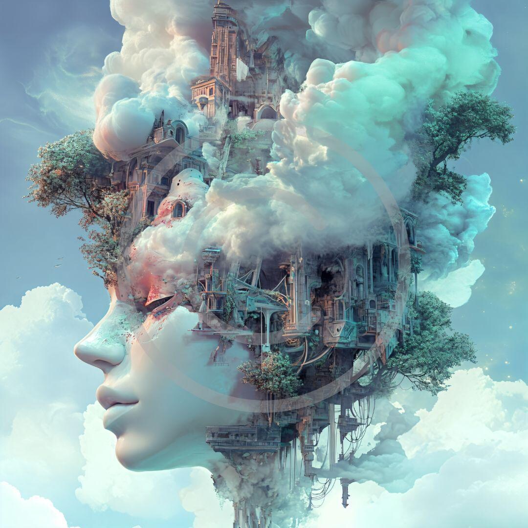 Abstract Portrait Digital File - Etsy