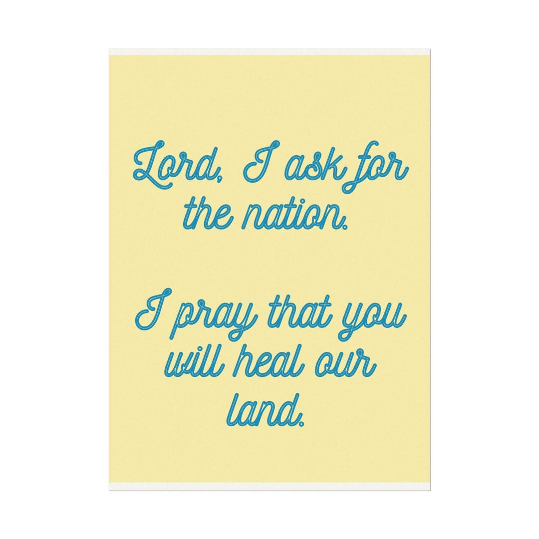 Poster, Bible Verse Wall Art, Christian Quote Print, Watercolor Texture ...