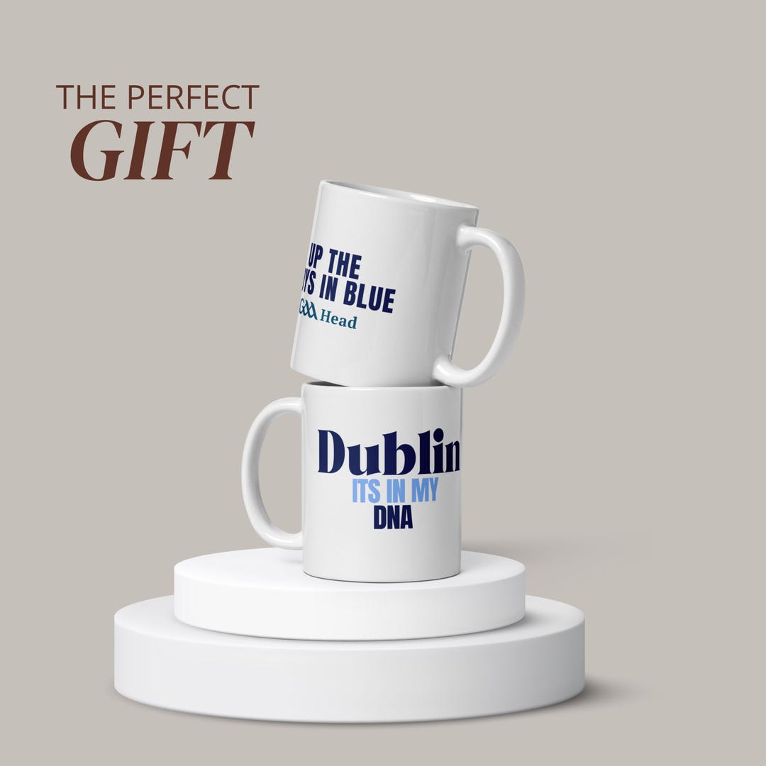 Dublin GAA Mug | up the Boys in Blue | Irish Gift | Christmas Gift ...