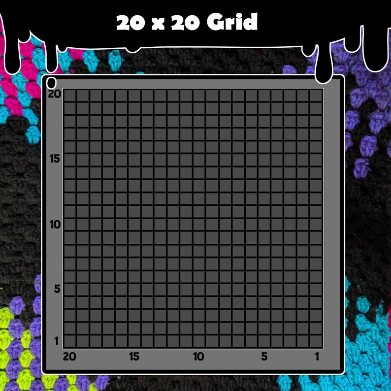 Dark Wood Frog Crochet Tapestry Grid Pattern. Digital PDF Pattern ...