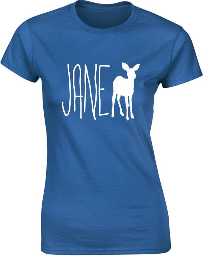Jane Doe Deer Graphic T-shirt - Ladies Cotton Tee - Etsy