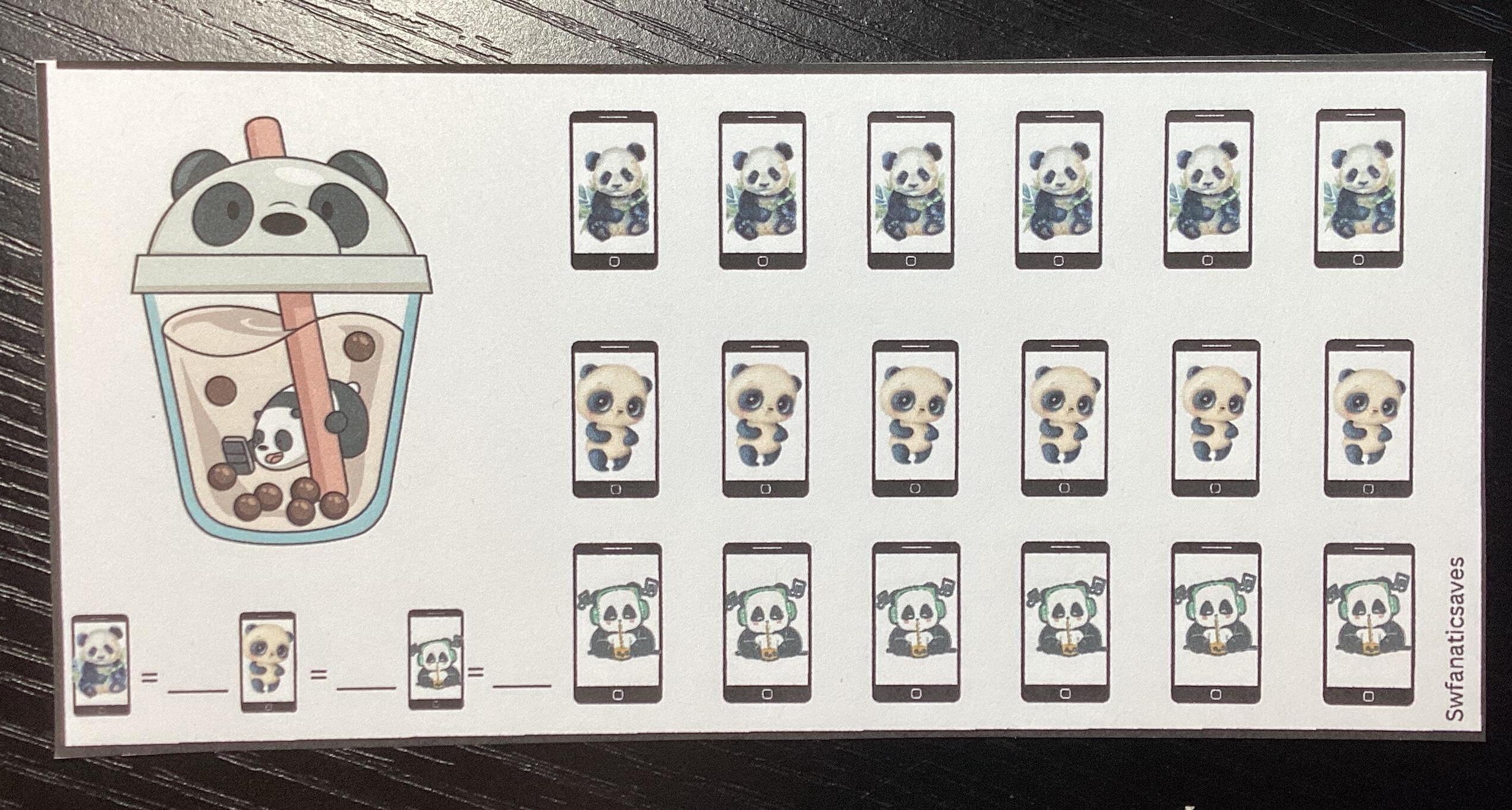 Boba Tea Mini Savings Challenge - Etsy