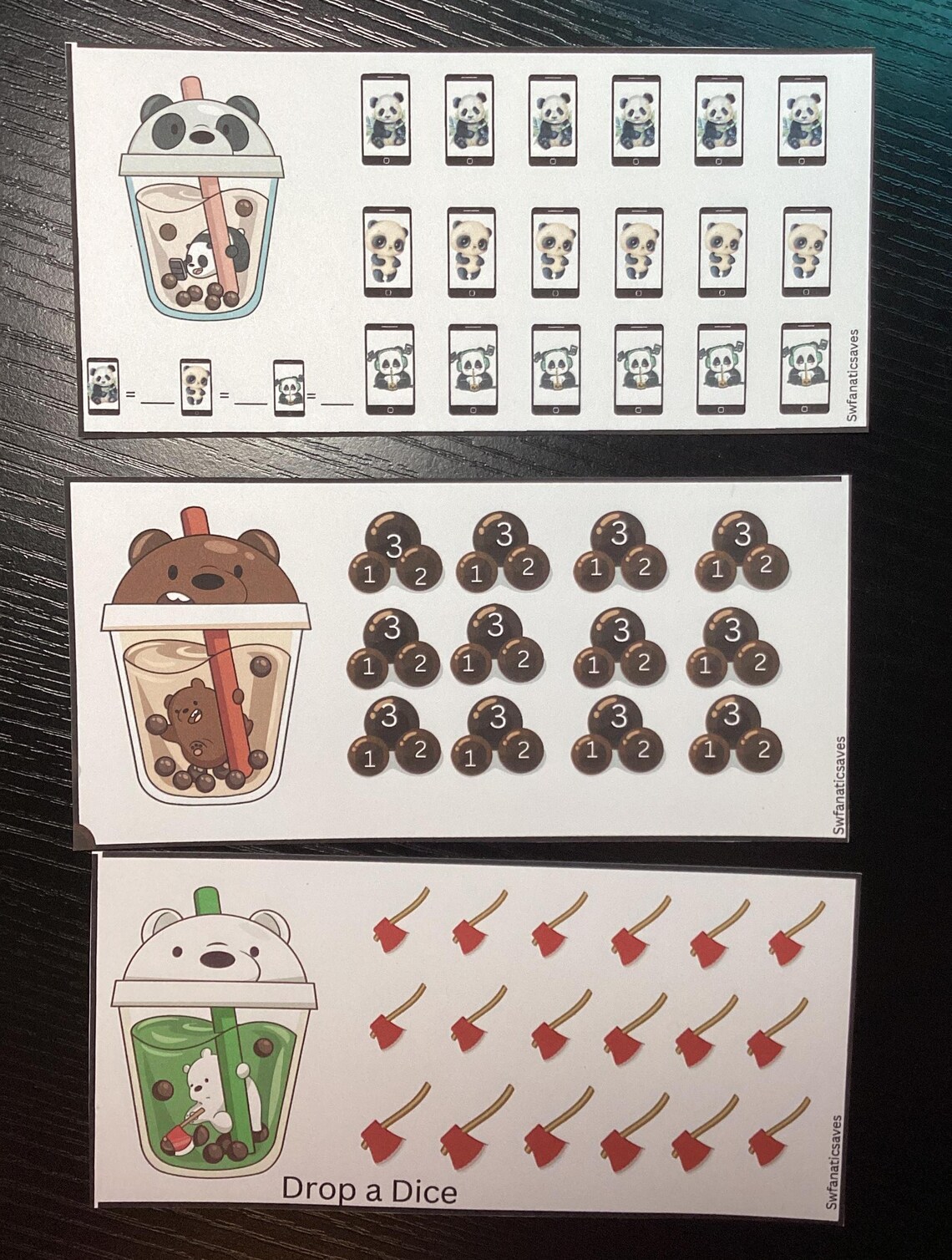 Boba Tea Mini Savings Challenge - Etsy