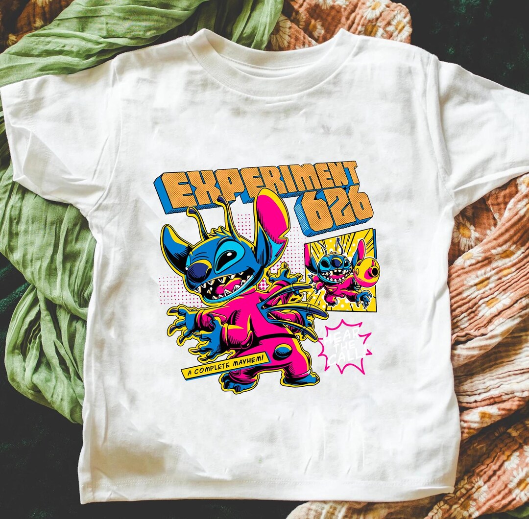 Disney Stitch Experiment 626 Shirt, Lilo and Stitch Shirt, Stitch Shirt ...