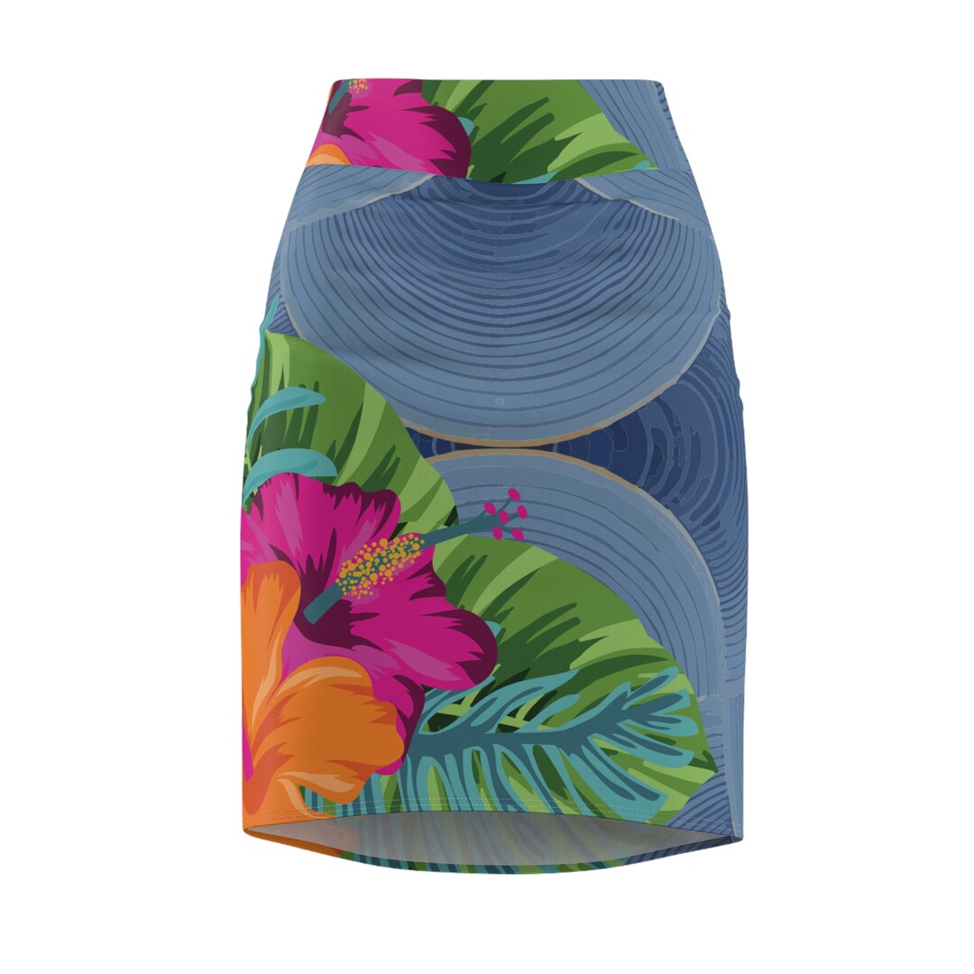 Women's Aloha Hyatt Pencil Skirt Dragon Con Dcon Convention Atlanta ...