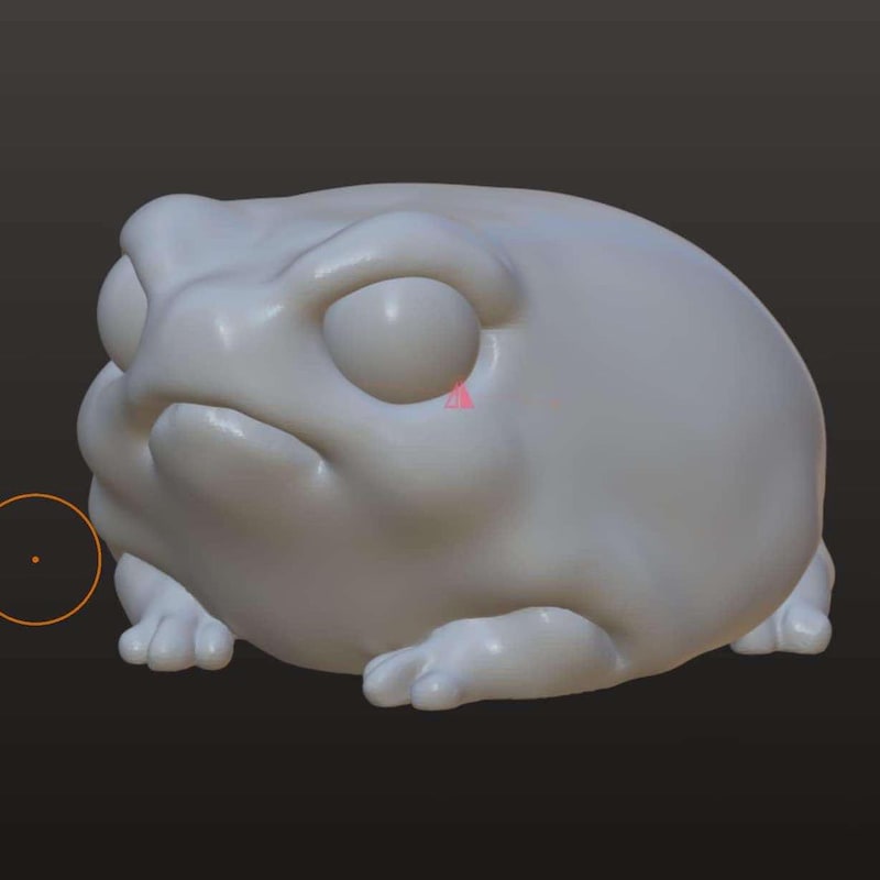 3d Print Rain Frog - Etsy