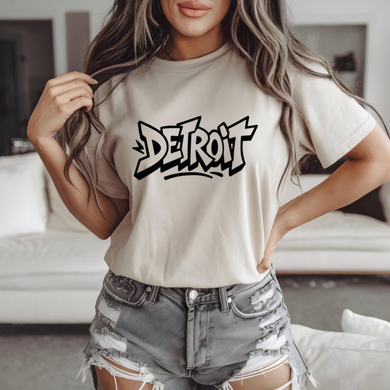 Detroit SVG Bundle, Motor City Skyline & Logo Designs, Detroit Strong ...