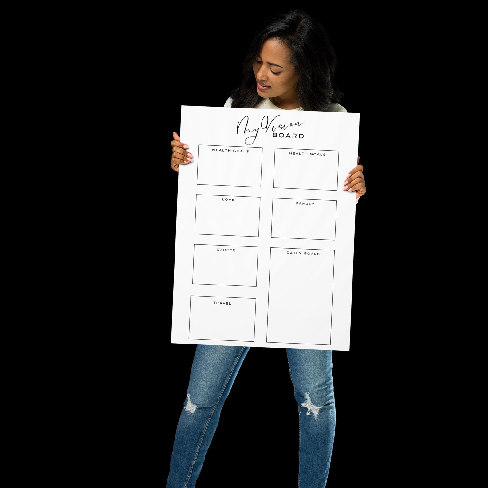 18x 24 My Vision Board Poster Print - Etsy