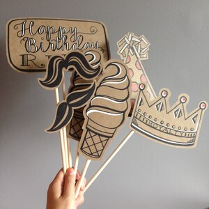 Handmade Photo Prop - 40 & Fabulous Caption Bubble - 1 Piece ...