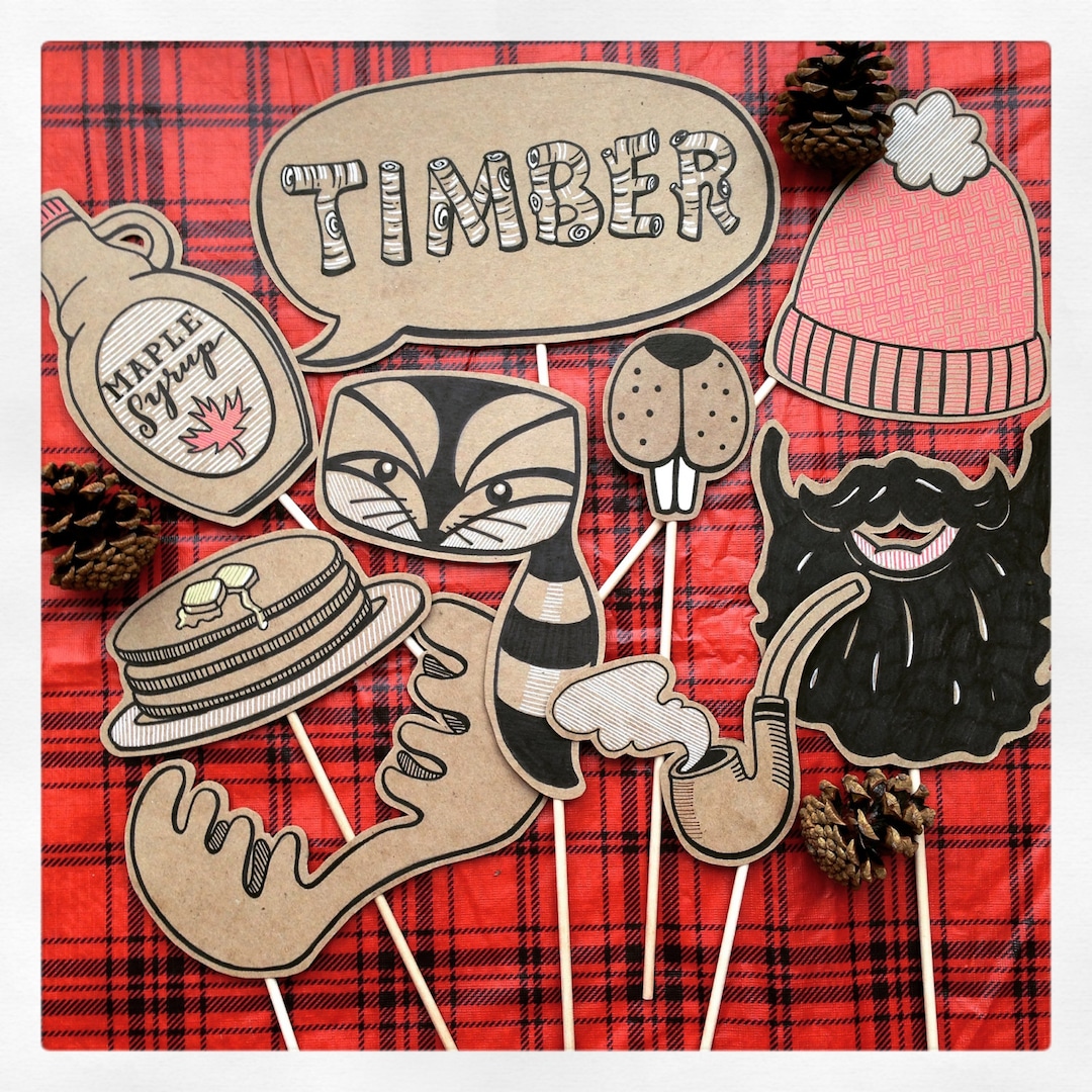 Handmade Lumberjack Photo Prop Set of 9 Pcs - Etsy