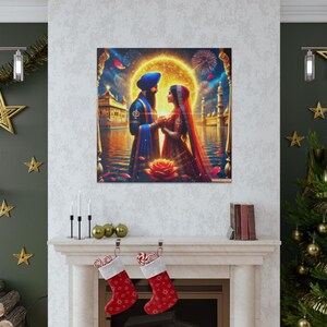 Eternal Sikh Love Golden Temple Wedding 4K Digital Download Spiritual ...