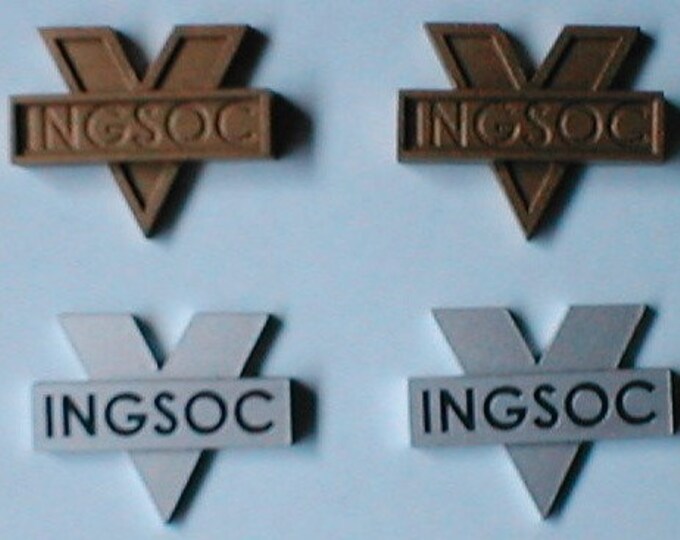 1984 INGSOC Lapel Pins - Etsy