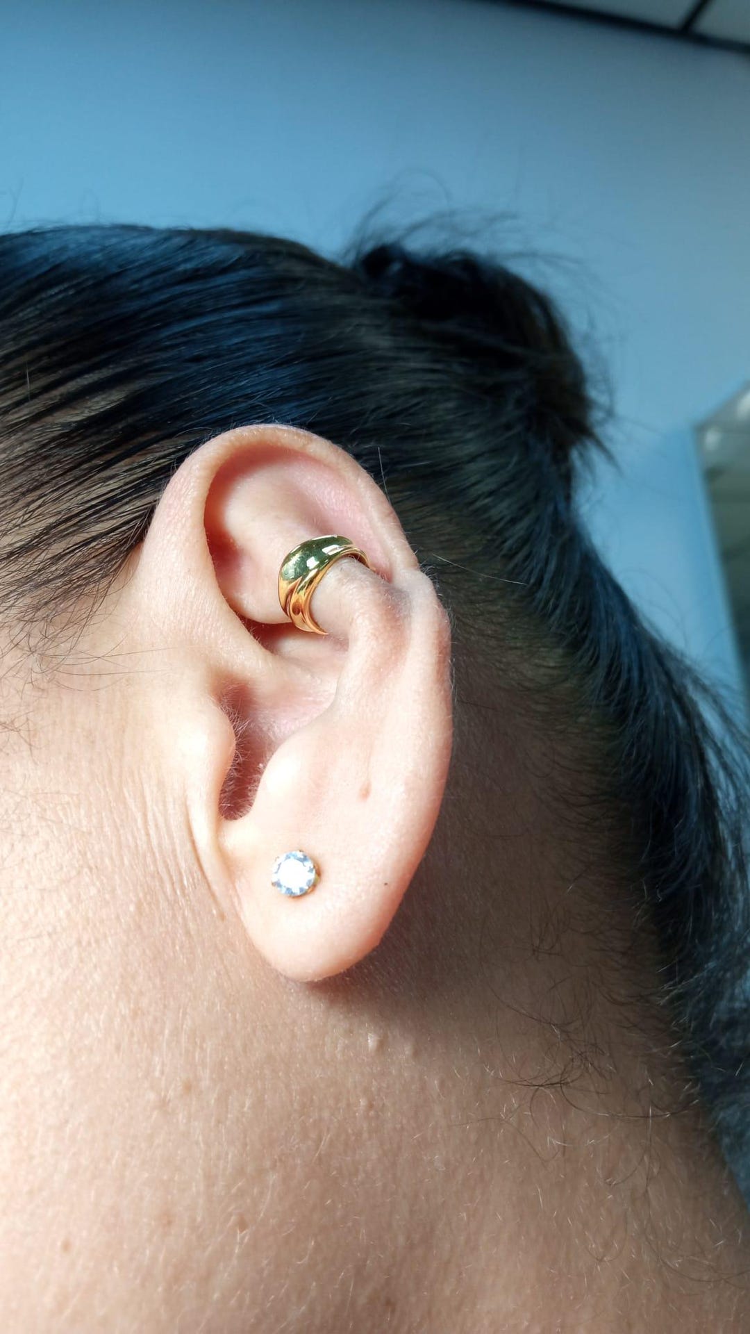 Protruding Ear Corrector, Fake Piercing for Protruding Ears, Earcuff - Etsy