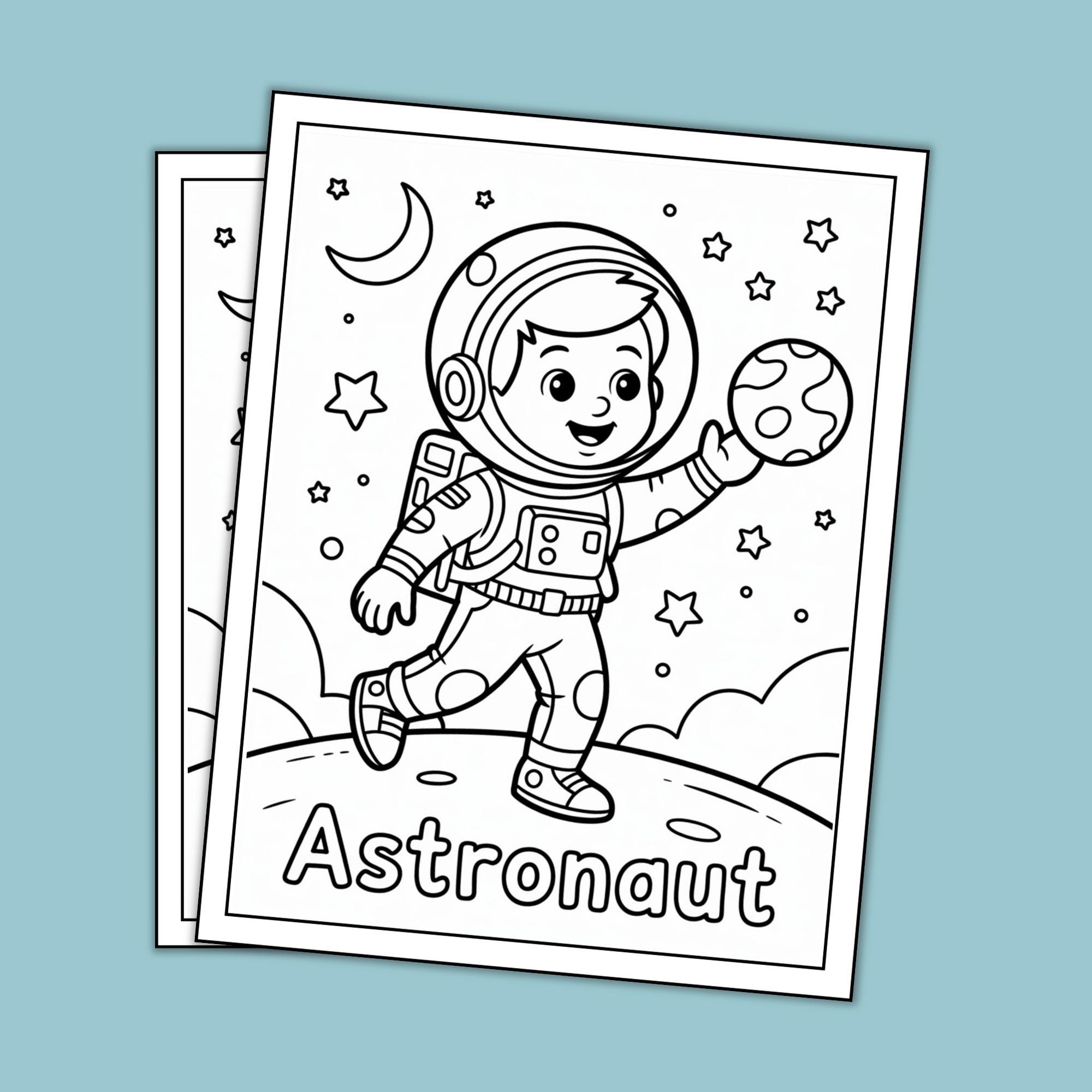 Community Helpers Coloring Pages: 25 Kids Job Role Printables - Etsy