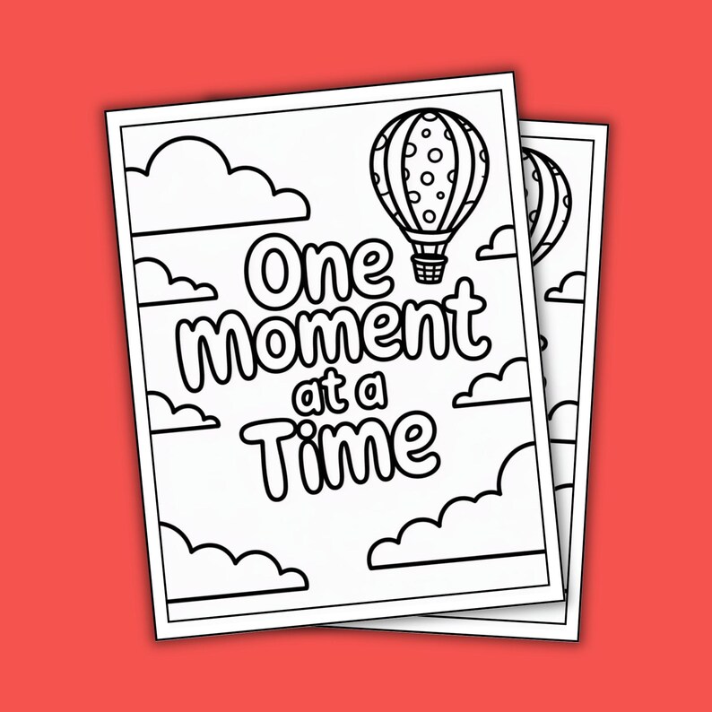 Mindfulness Activities for Kids Coloring Pages, Mental Health ...