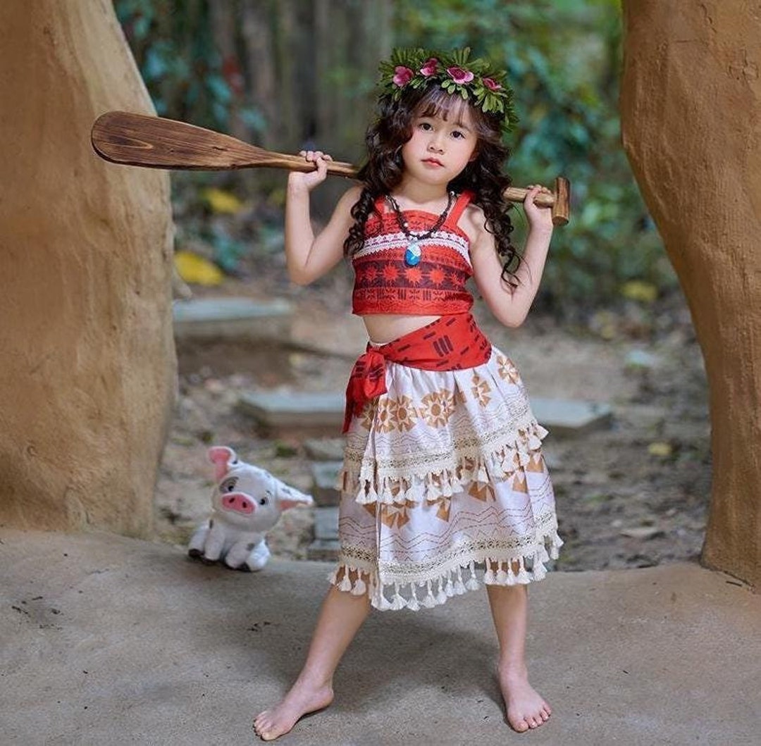Moana Dress for Girl || Moana Dress for Toddler || Moana Dress Kids - Etsy