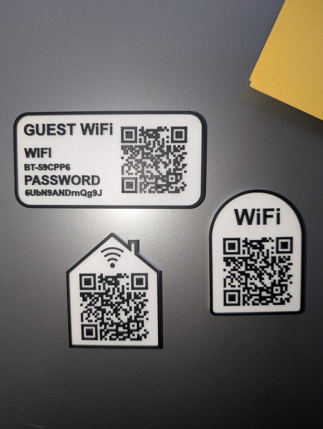 Wifi QR Code Magnets for Homes, Offices and B&b's - Etsy