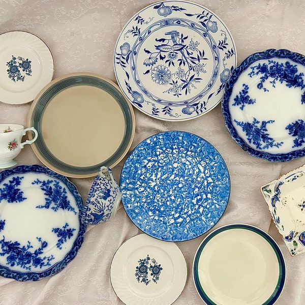 Flow Blue Tea Cup - Etsy