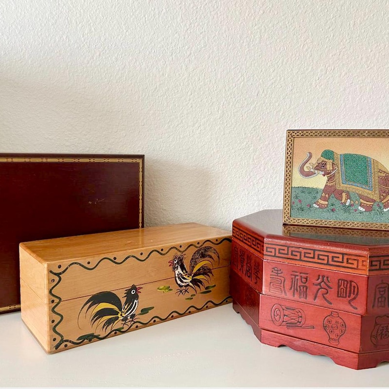 Asian Jewelry Box - Etsy