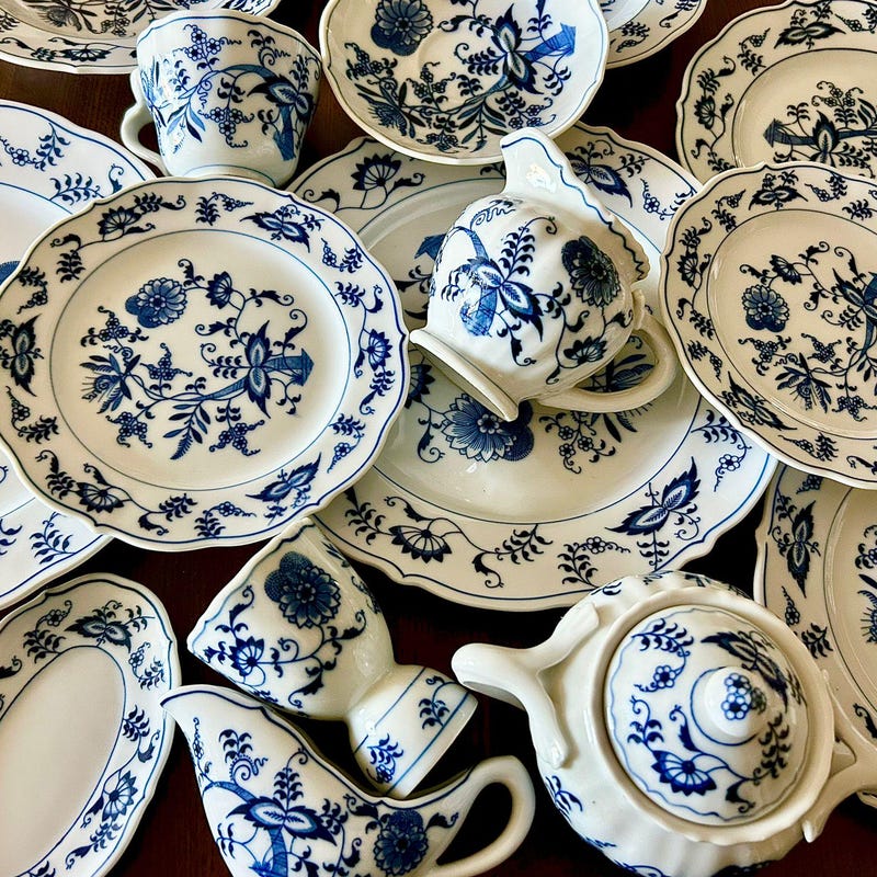 Blue Danube China - Etsy