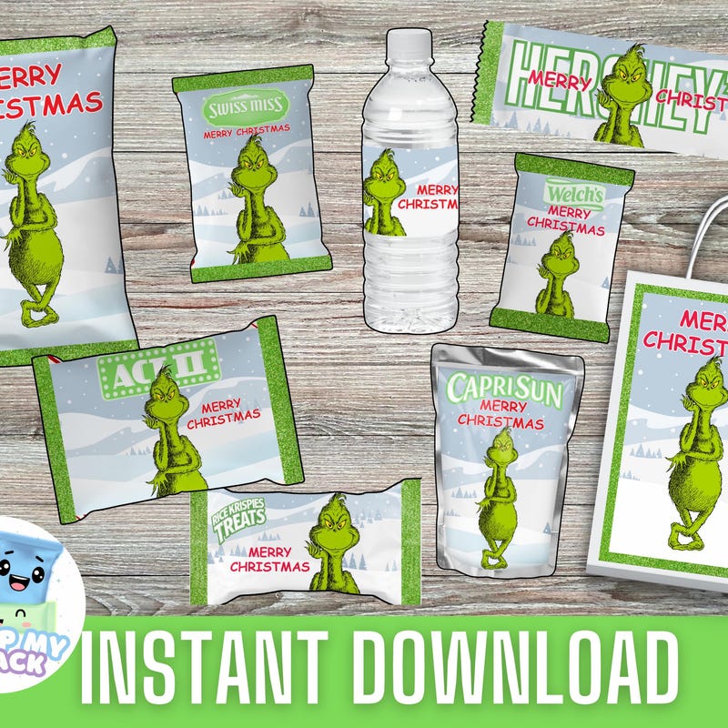 Grinch Party Favors - Etsy