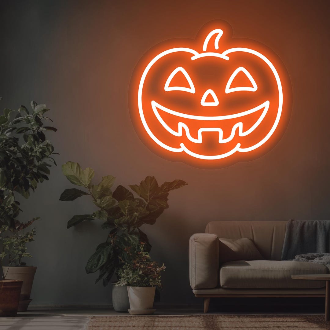 Halloween Neon Sign Halloween Party Neon Sign for Parties, Halloween ...