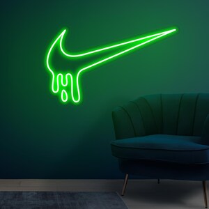 Dripping Sport Handmade Neon Sign: Custom LED Room Decor - Etsy
