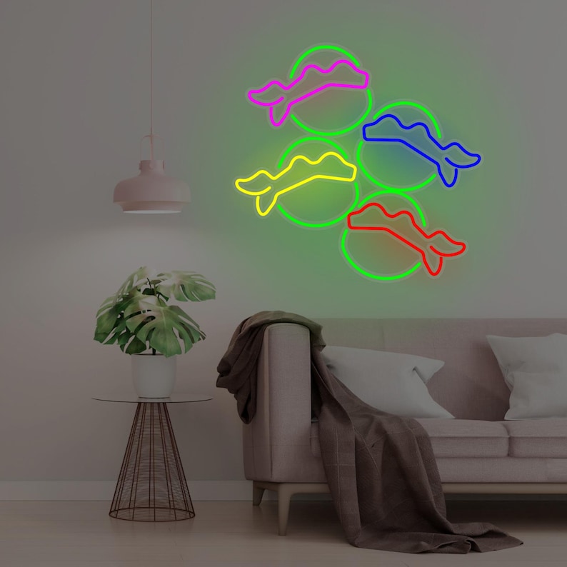Ninja Turtles Neon Sign, Game Neon Sign, Christmas Housewarming Gifts ...