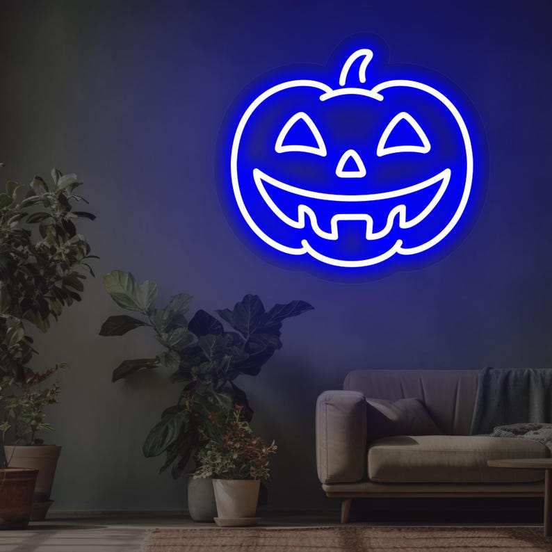Halloween Neon Sign Halloween Party Neon Sign for Parties, Halloween ...