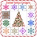 Digital Mandala Dot Painting Christmas/winter 2018 Design Ebook 12 ...