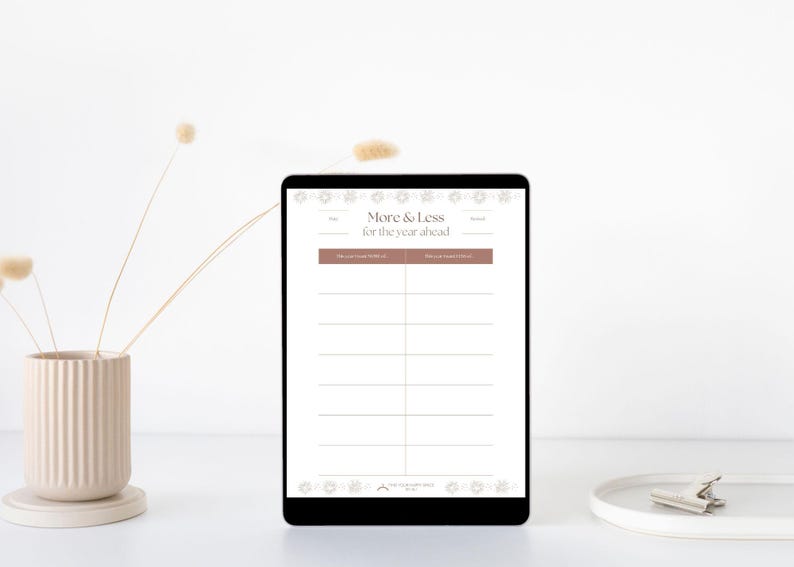 Editable New Year Resolution Planner New Years Eve Planner Printable ...