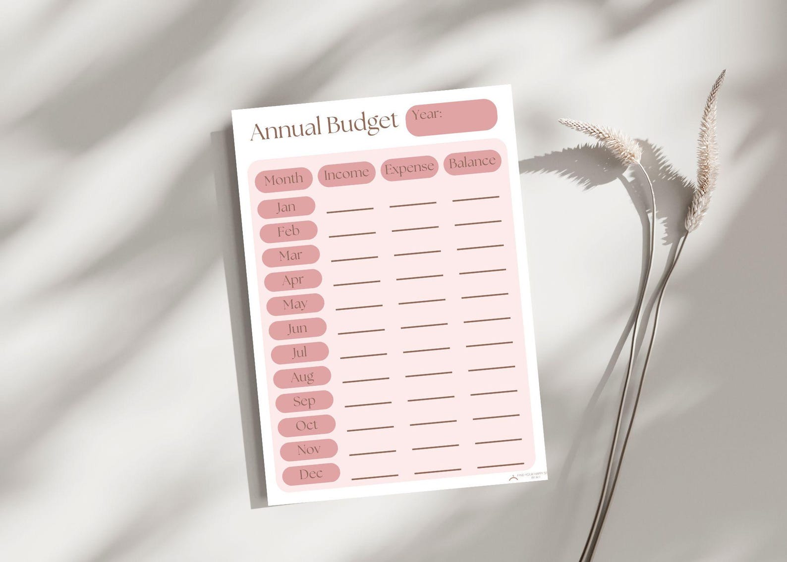 Editable 2025 Annual Budget Planner Budget Organizer 2025 Planner ...