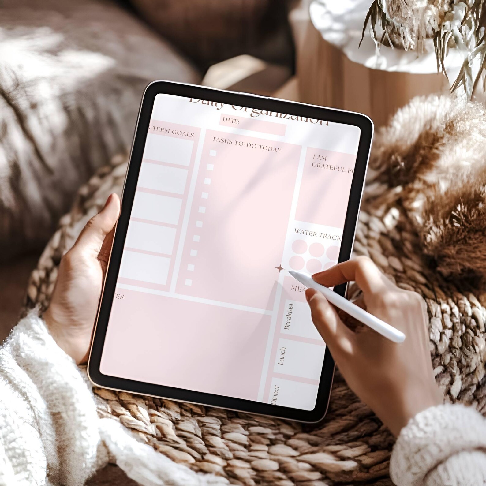 2025 Daily Planner Printable – Editable PDF | Digital Organizer ...