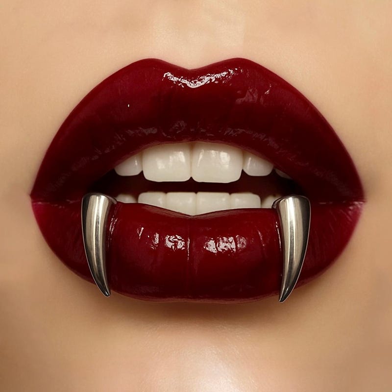 Vampire Fang Piercings - Etsy