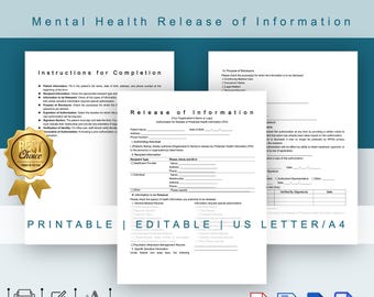 Release of Information Form - Etsy